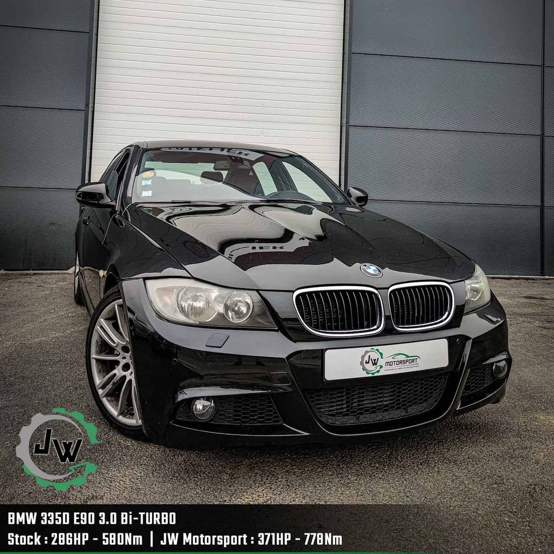 BMW 335d E90 - Reprogrammation - JW Motorsport